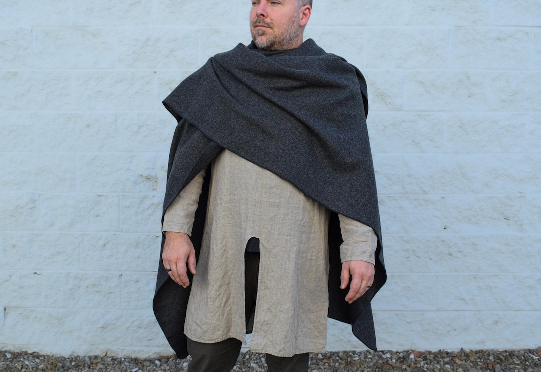 Wool Ruana Cloak - Etsy
