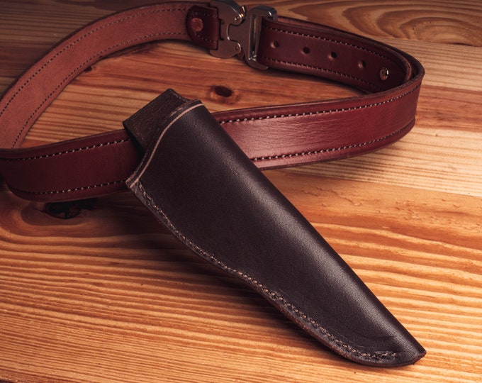 Leather Scout Sheath for the Ka Bar Fighting Knife - Etsy