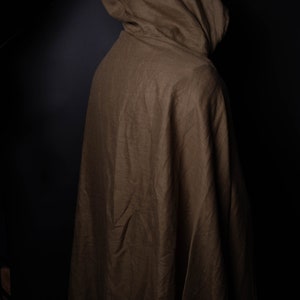 Linen Hooded Cloak - Etsy