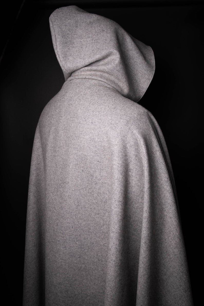 Wool Hooded Cloak - Etsy