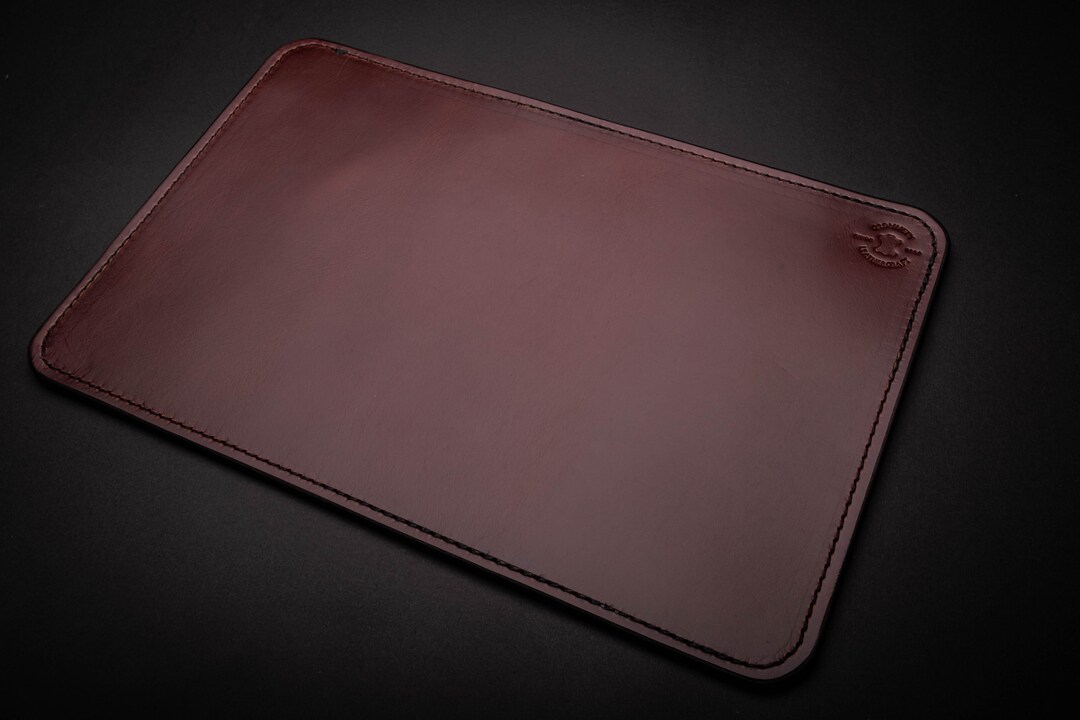 Handmade Leather Mouse Pad - Etsy