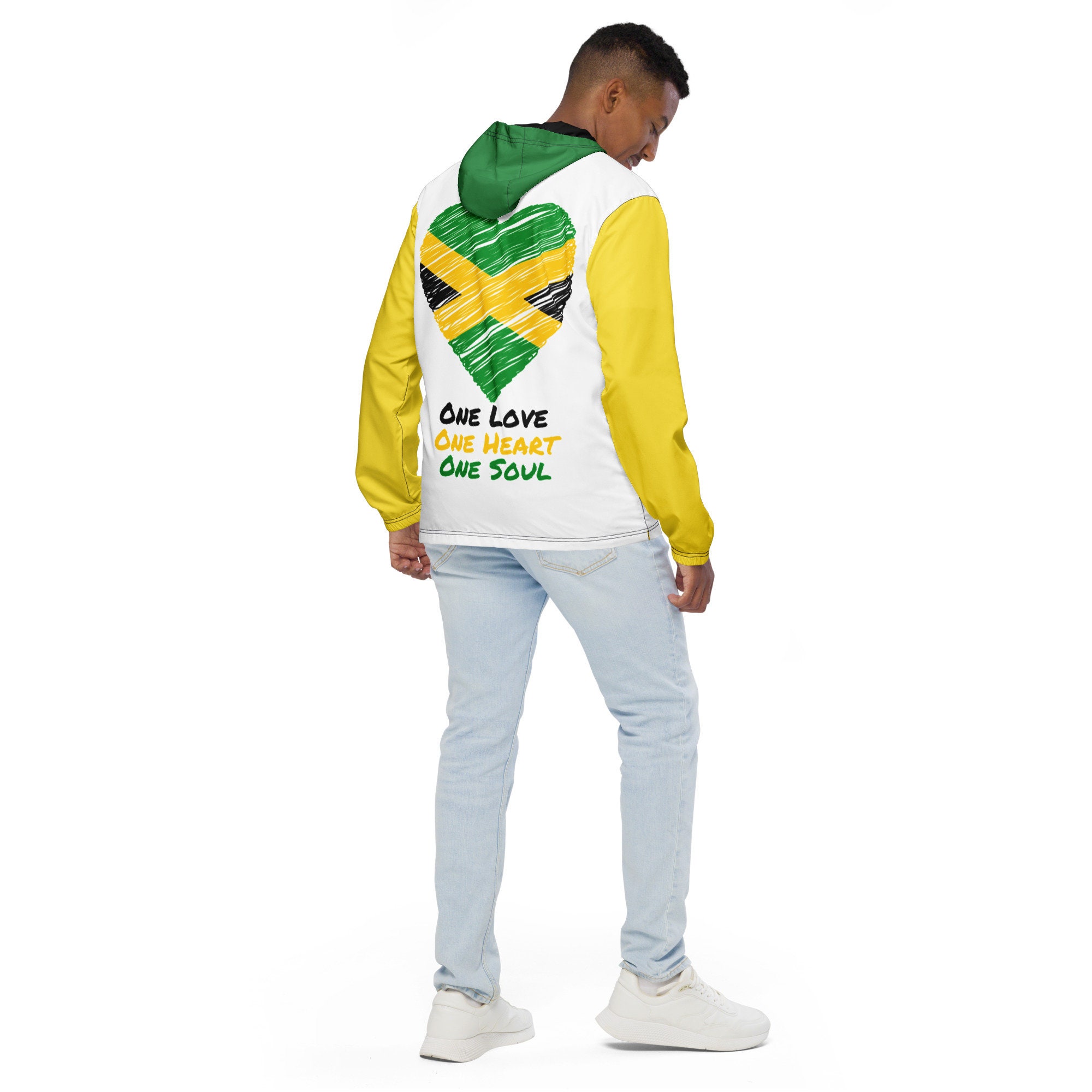 Men’s Windbreaker, Jamaican Jacket, Jamaican Coat - Etsy