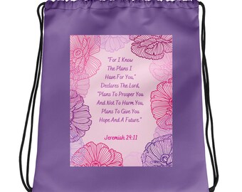 Faith Drawstring Bag - Etsy