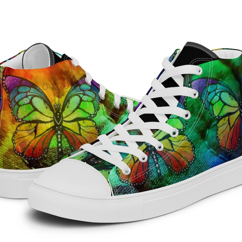 Rainbow Shoes - Etsy