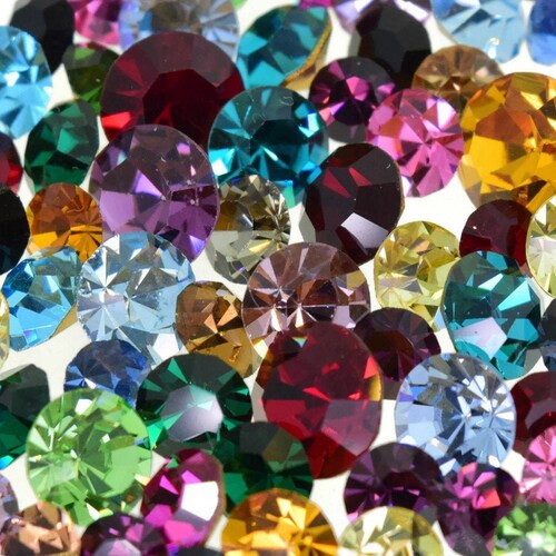 Swarovski Crystal Rhinestone Repair Mix Lot Kit Chaton Round - Etsy
