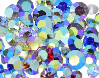 Swarovski Crystal Rhinestone Repair Mix Lot Kit Odd Colors | Etsy