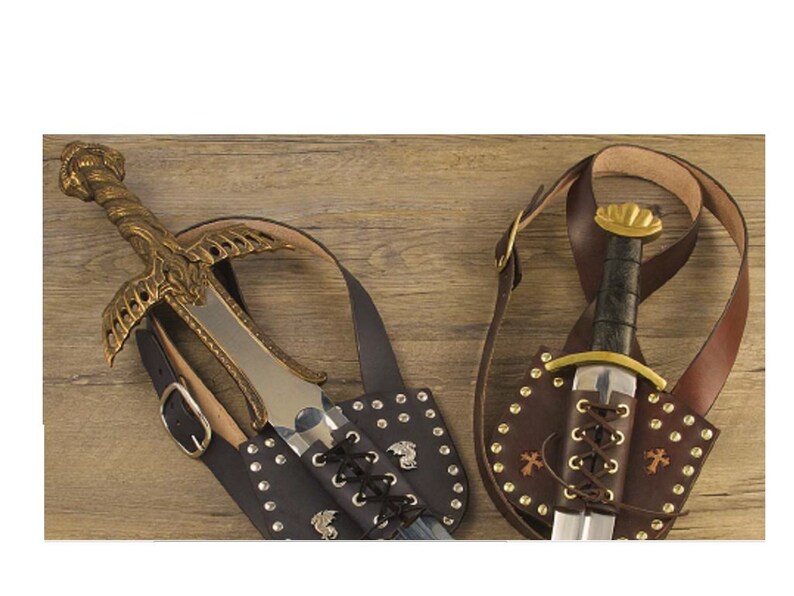 Sword Holder Over-the-shoulder Crusader Style - Etsy