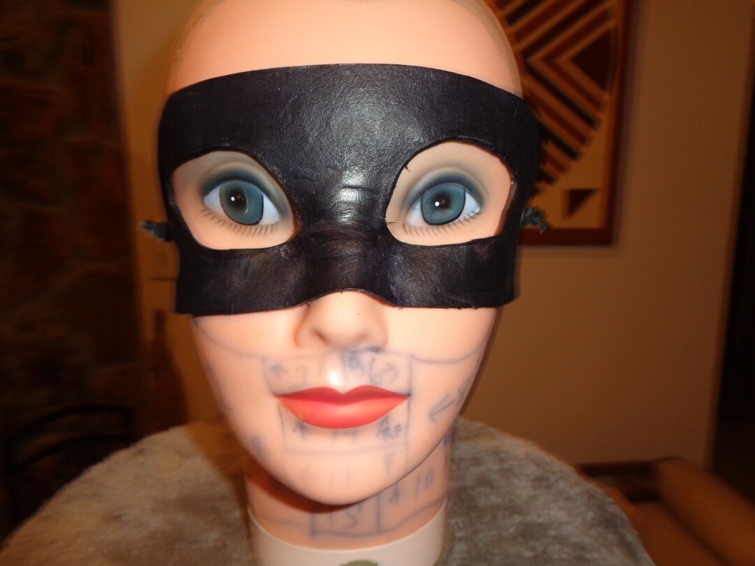 Hit-girl Mask - Leather - Etsy