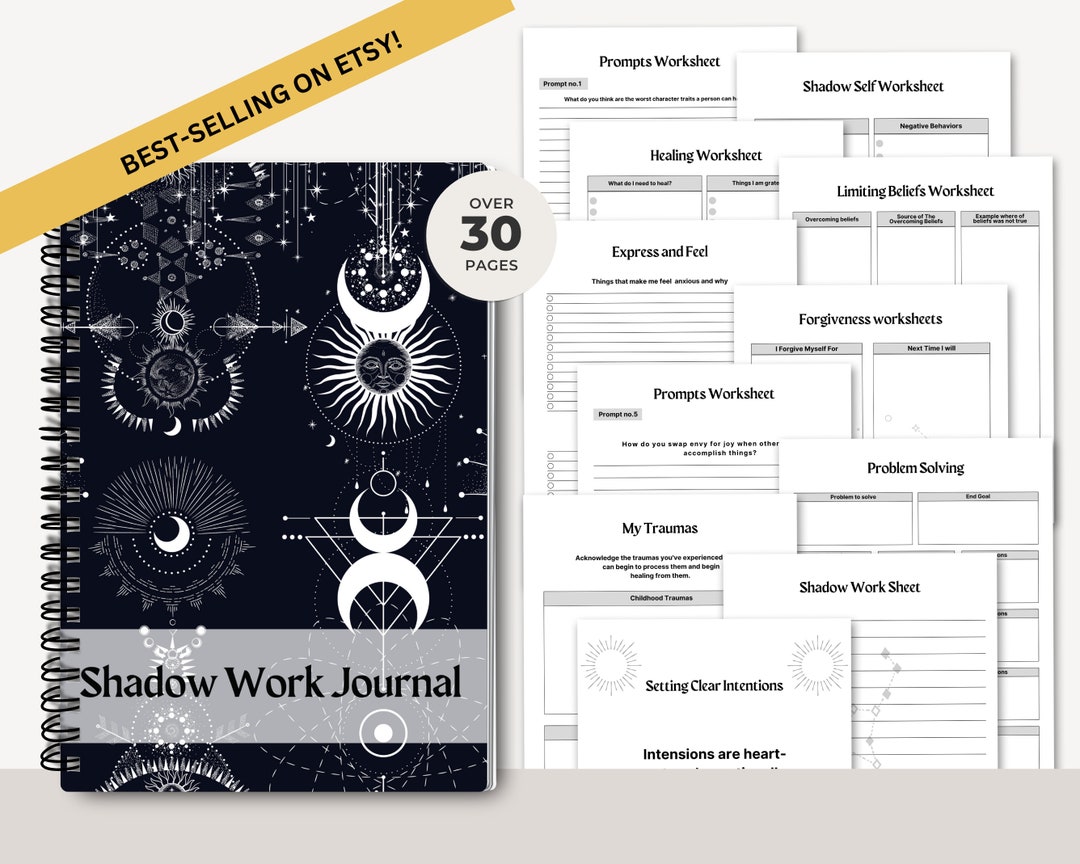 Shadow Work Journal | Printable & Digital | Buch Der Schatten ...