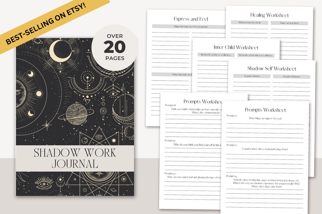 Shadow Work Journal Printable & Digital Buch Der Schatten ...