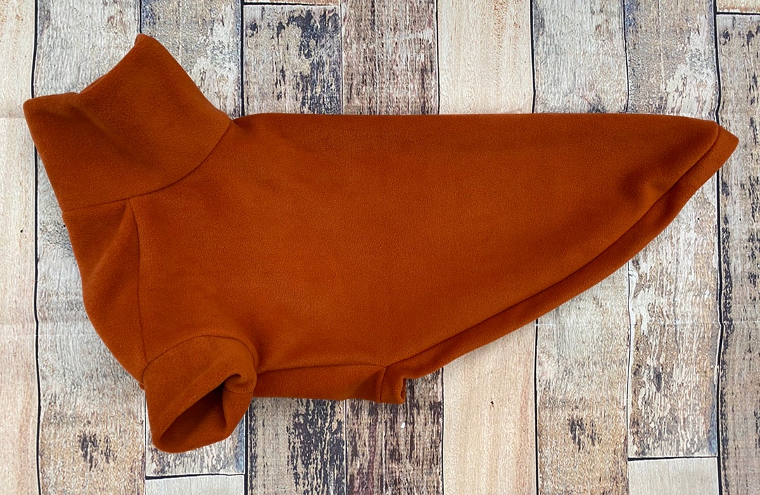 Rust Greyhound Clothing, Cosy Made to Measure Fleece Pyjamas for ...