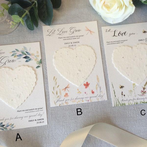 Seed Wedding Favors - Etsy UK