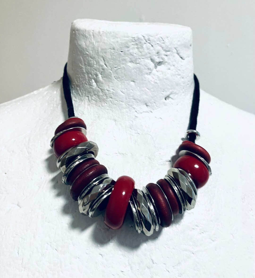 Vintage 1990s 90s Beaded Necklace, Necklace Uk, Woman Necklace, Gift ...