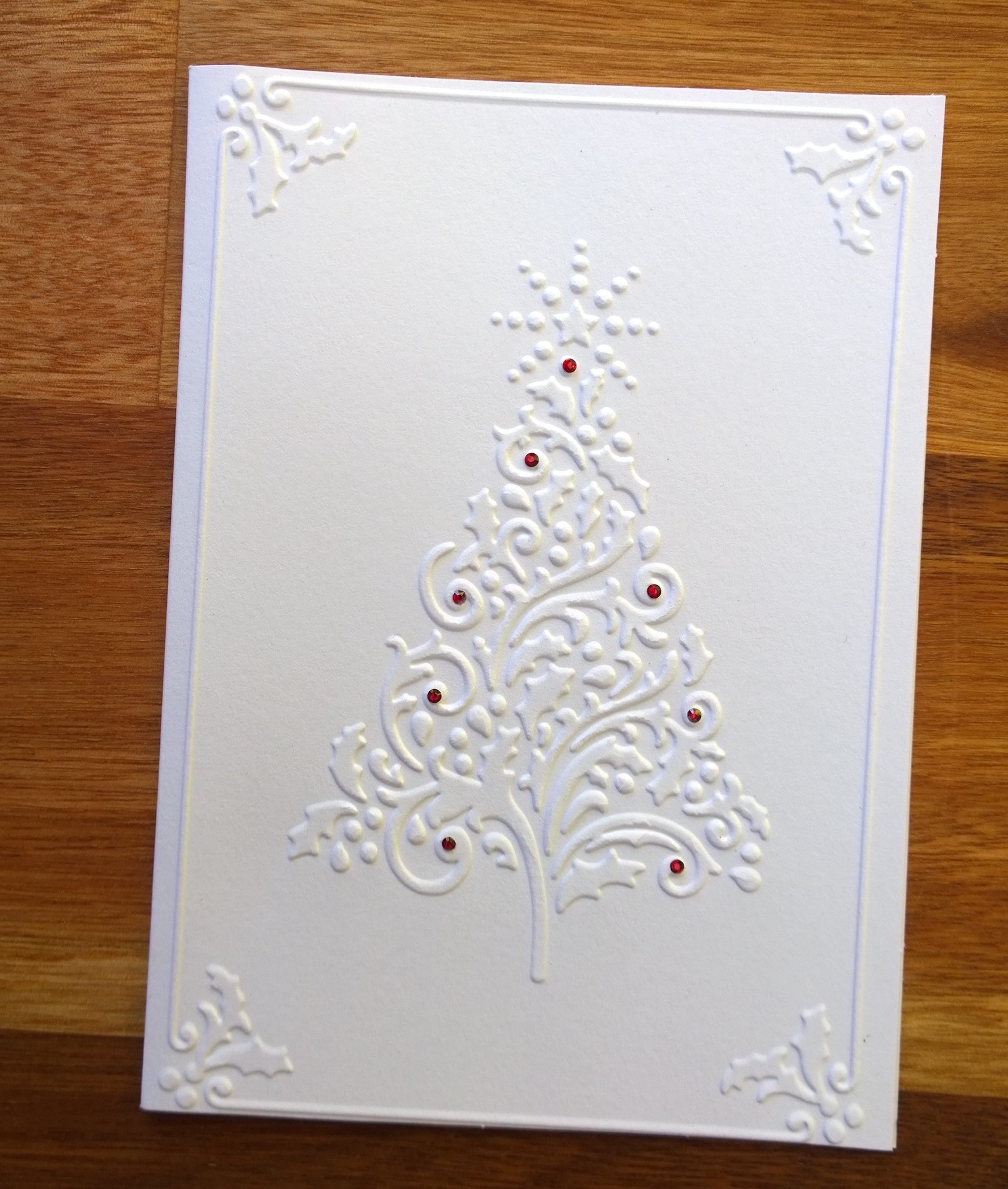Embossed Holiday Cards at Barbara Keeter blog