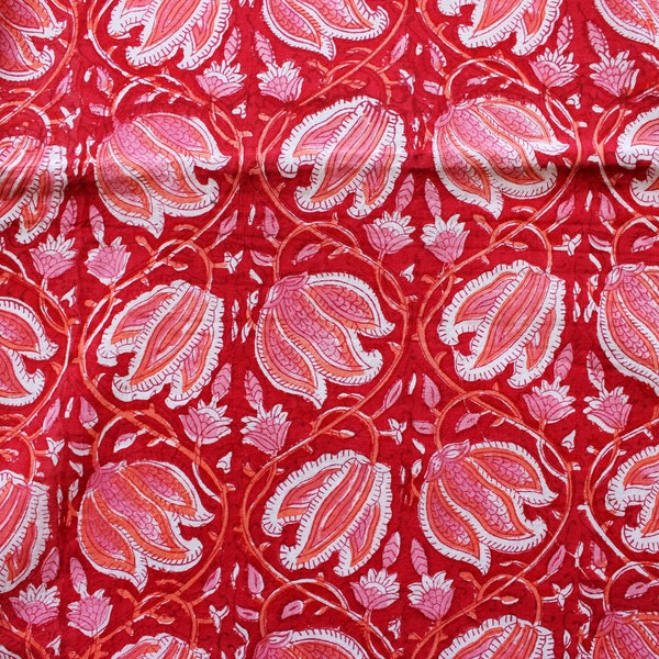 Red and Pink Fabric - Etsy