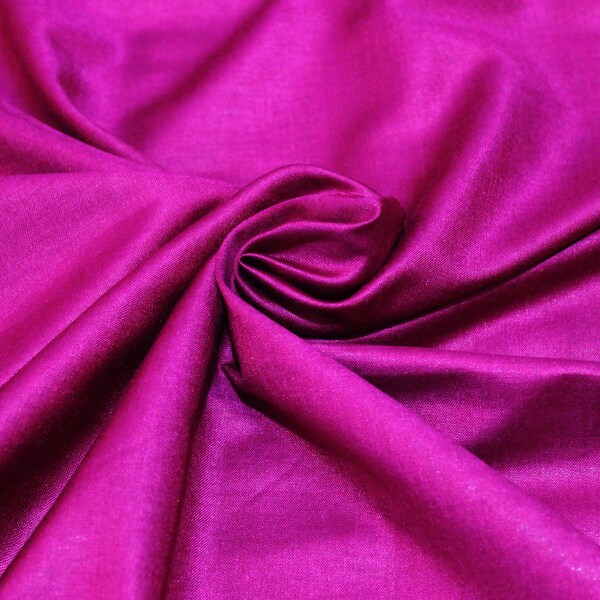 Magenta Silk Fabric - Etsy