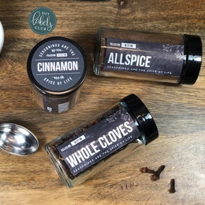 Editable Spice Rack Labels - Etsy