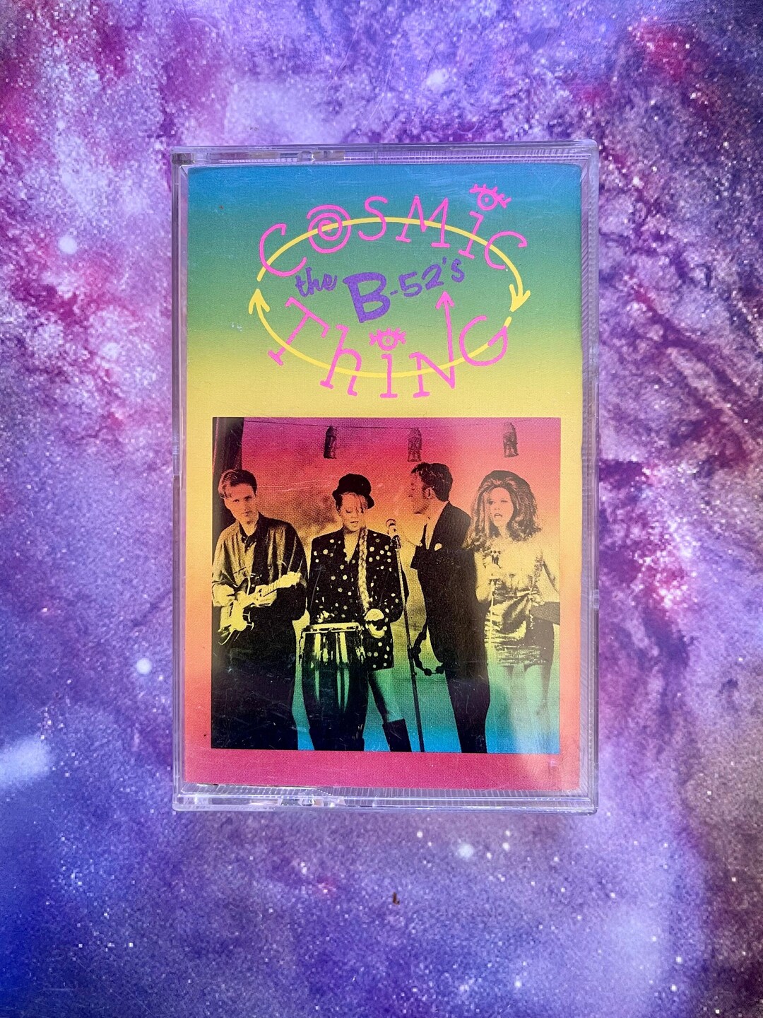 Vintage B 52’s Cassette Tape, Cosmic Thing Cassette, Gift for Music Lovers, New Wave Cassette ...