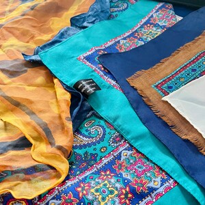 Vintage Mystery Scarf for Her, Women’s Fashion Scarves for Outfit ...