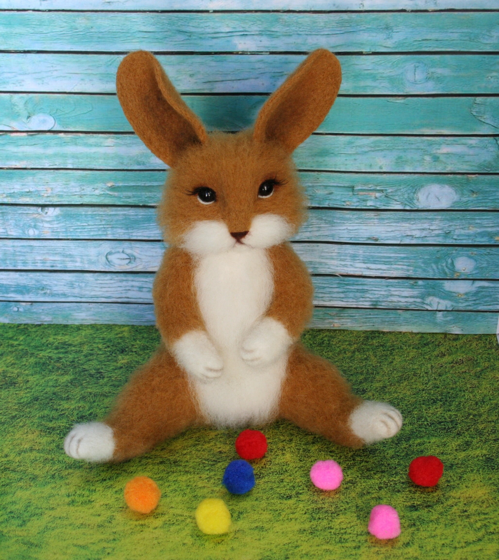 Needle Felted Rabbit. Rabbit.Soft Sculpture. Felted Rabbit. | Etsy