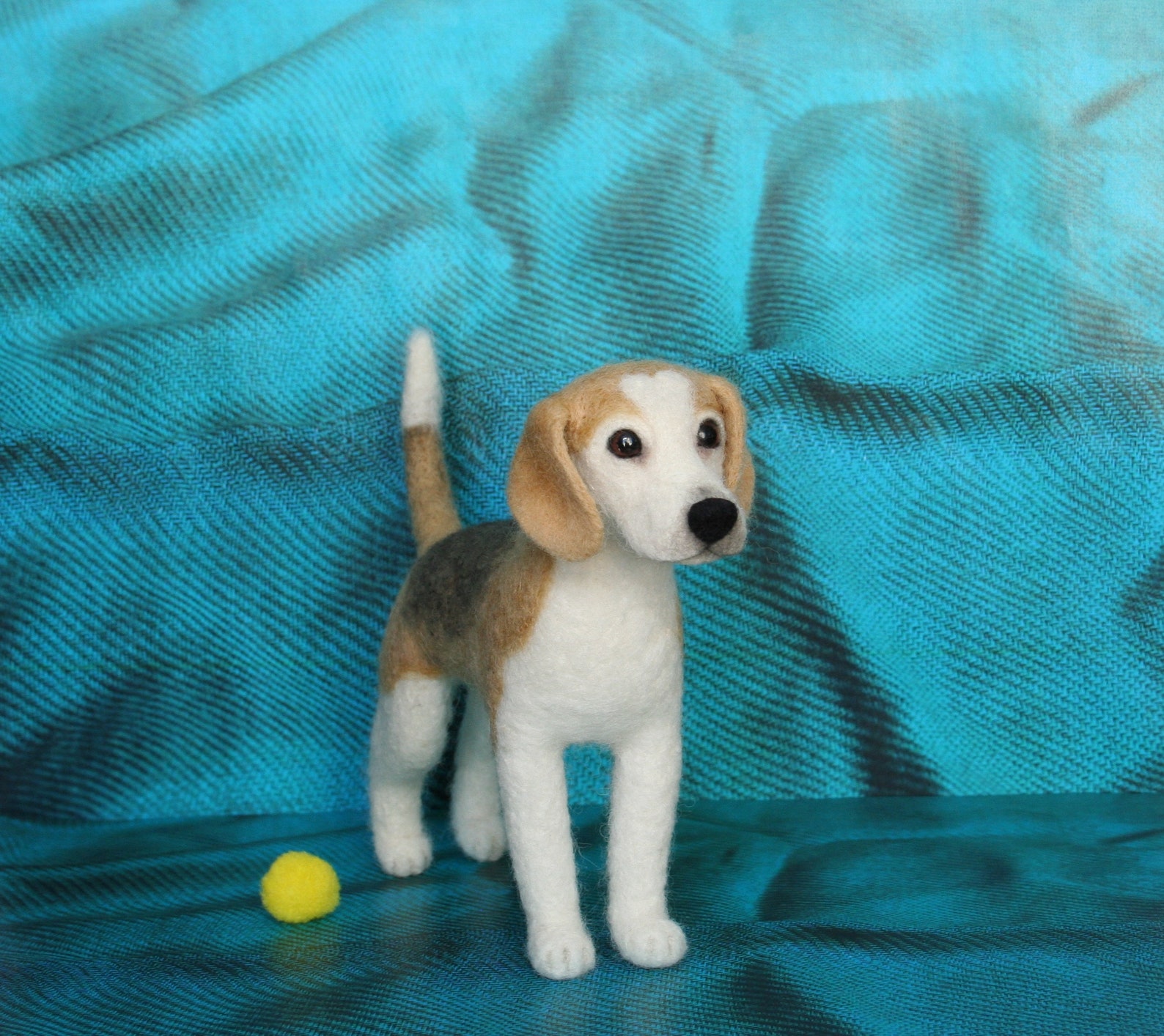 Beagle.custom Made Dog Beagle.needle Felted Beagle.needle | Etsy