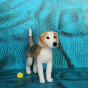 Beagle.custom Made Dog Beagle.needle Felted Beagle.needle Felted Animal ...