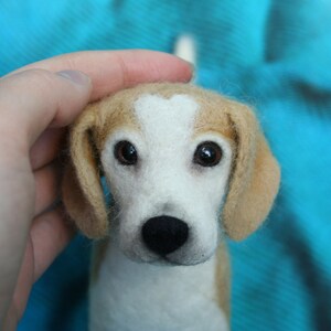 Beagle.custom Made Dog Beagle.needle Felted Beagle.needle Felted Animal ...