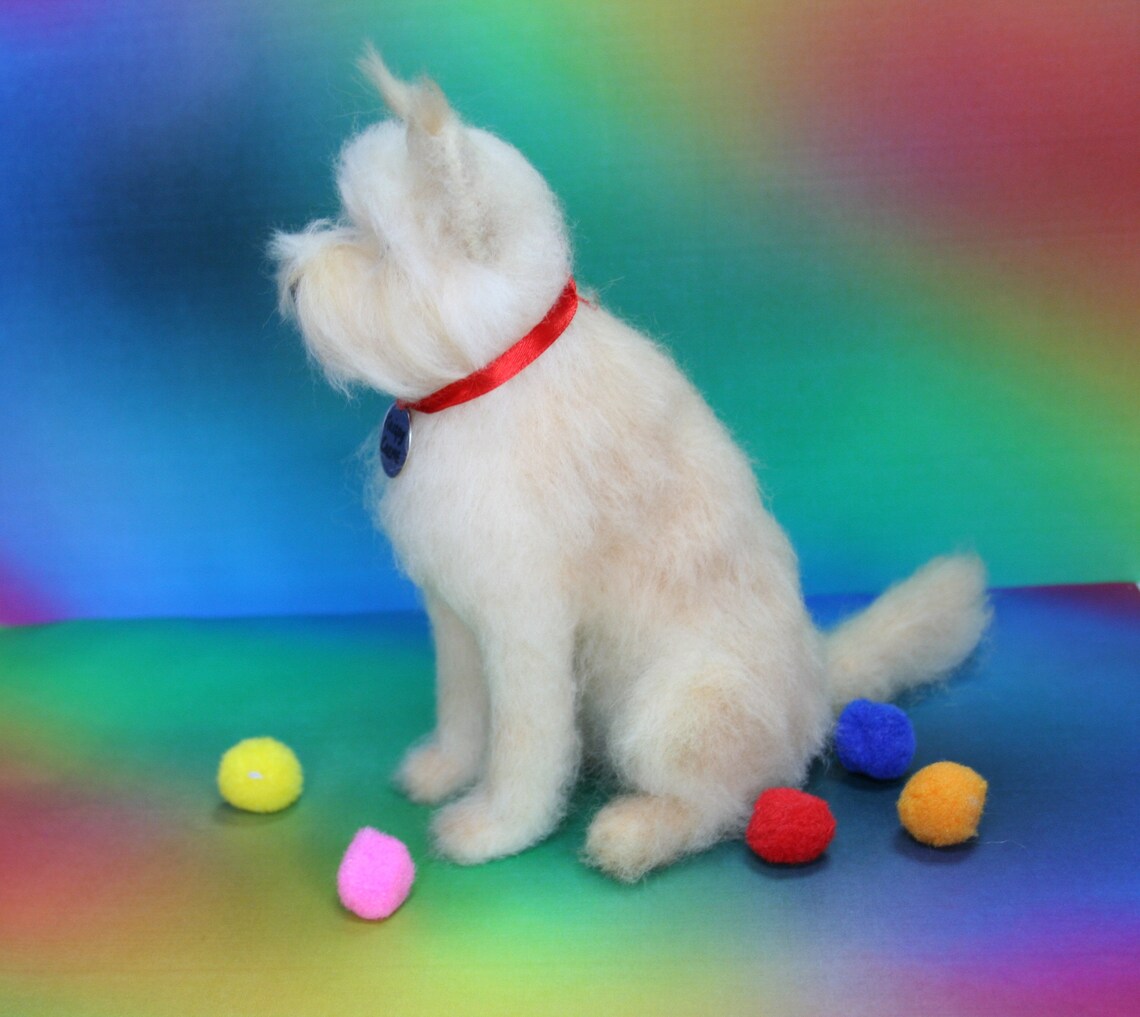 Custom Made Dog. Realistic Felted Dog. Needle Felted Dog. | Etsy