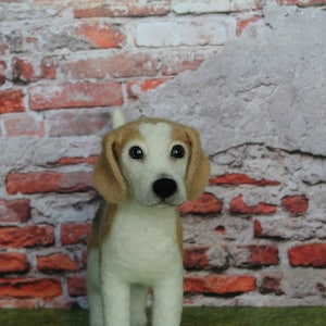 Beagle.custom Made Dog Beagle.needle Felted Beagle.needle Felted Animal ...