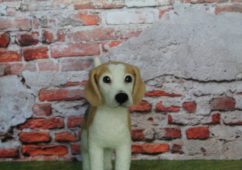 Beagle.custom Made Dog Beagle.needle Felted Beagle.needle | Etsy
