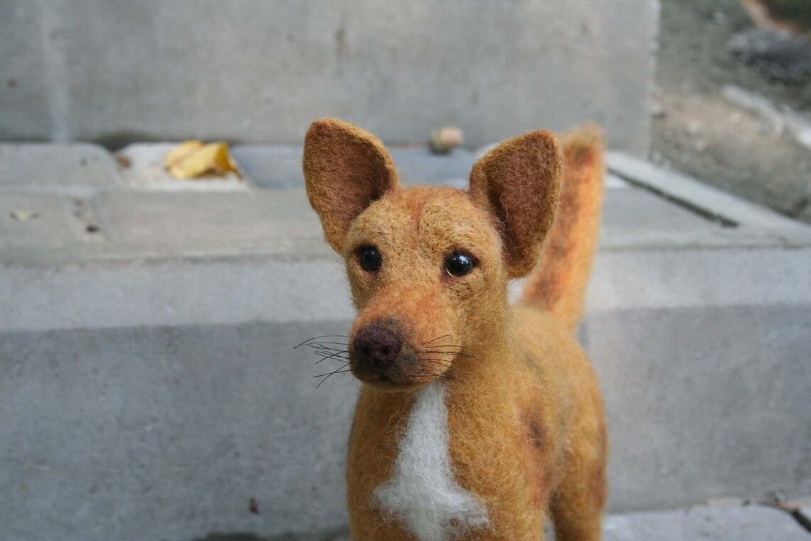 Custom Made Dog. Realistic Felted Dog. Needle Felted Dog. | Etsy