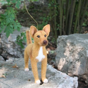 Custom Made Dog. Realistic Felted Dog. Needle Felted Dog. Needle Felted ...
