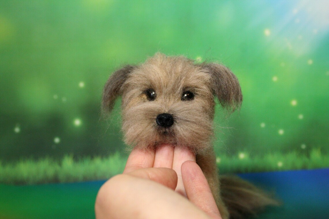 Custom Made Dog. Realistic Felted Dog. Needle Felted Dog. - Etsy