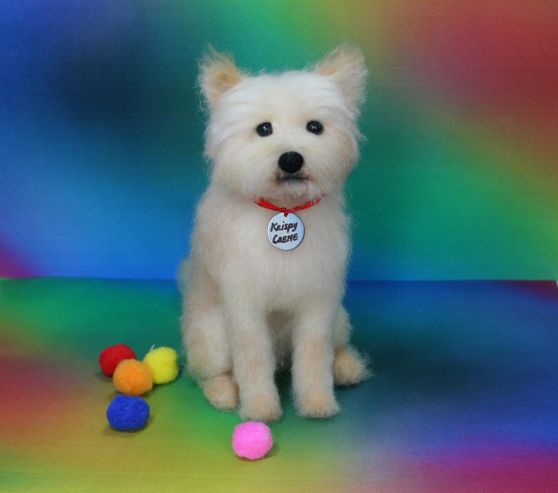 Custom Made Dog. Realistic Felted Dog. Needle Felted Dog. | Etsy