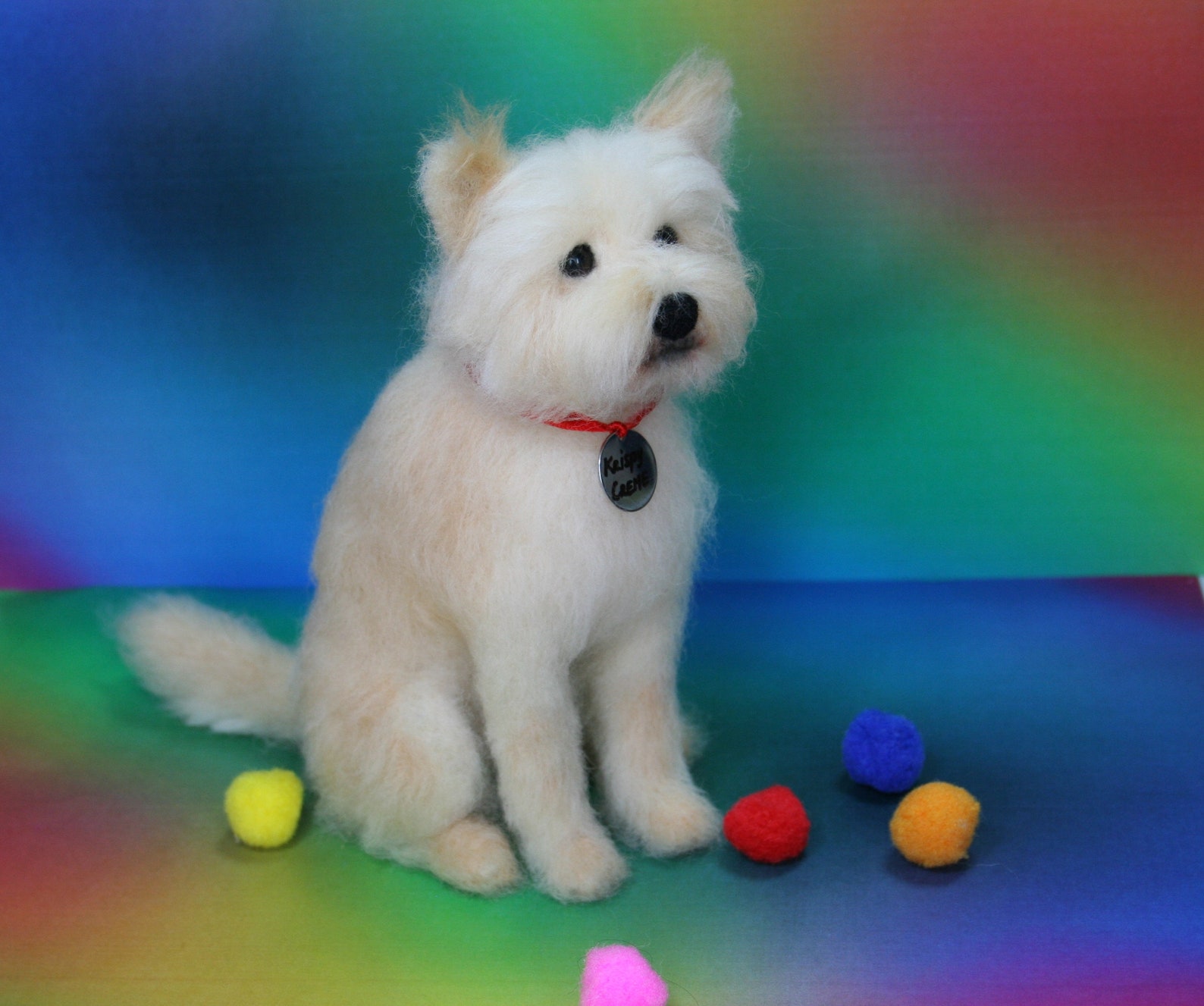 Custom Made Dog. Realistic Felted Dog. Needle Felted Dog. | Etsy