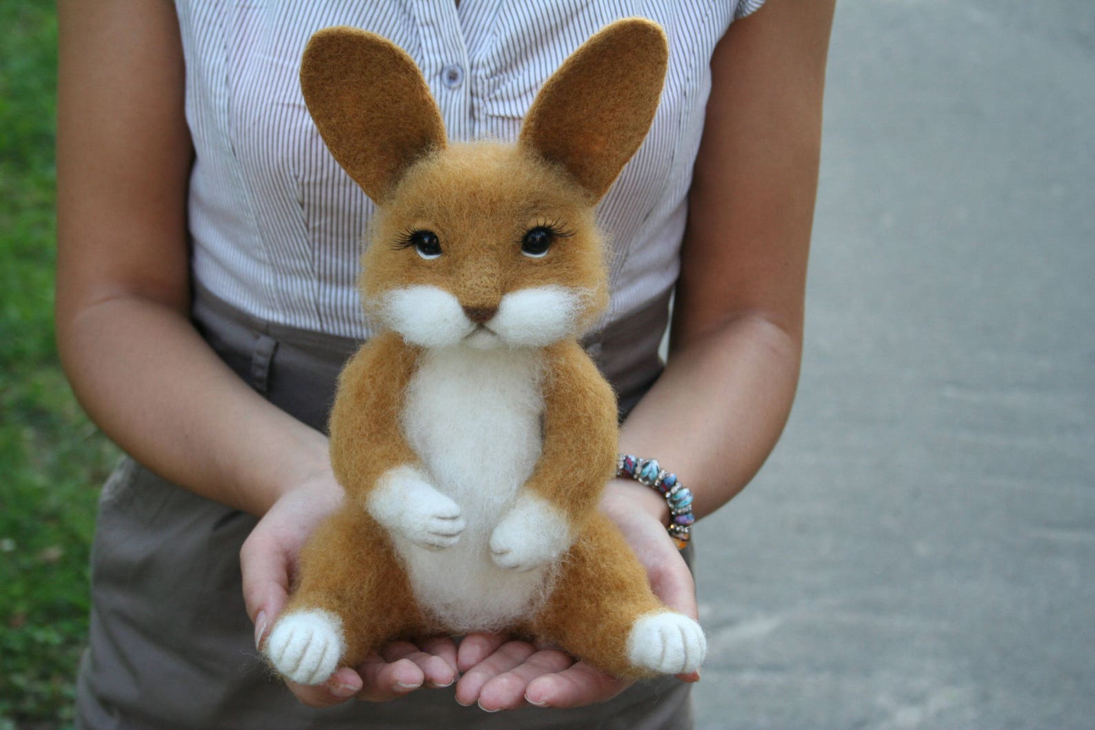 Needle Felted Rabbit. Rabbit.soft Sculpture. Felted Rabbit. - Etsy