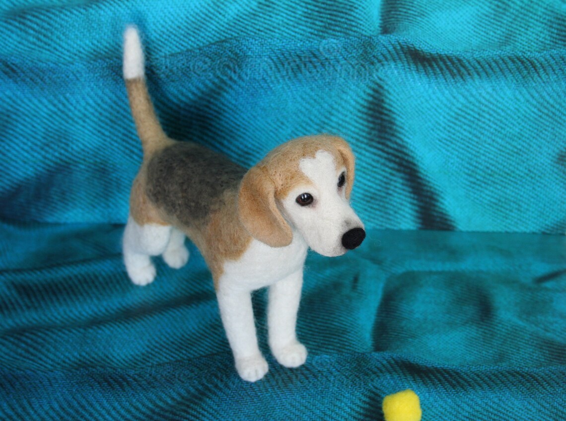 Beagle.custom Made Dog Beagle.needle Felted Beagle.needle | Etsy