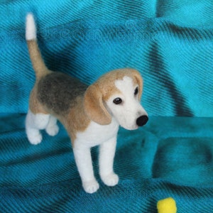 Beagle.custom Made Dog Beagle.needle Felted Beagle.needle Felted Animal ...