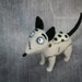 Sparky Frankenweenie. Needle Felted Sparky. Frankenstein Tim - Etsy