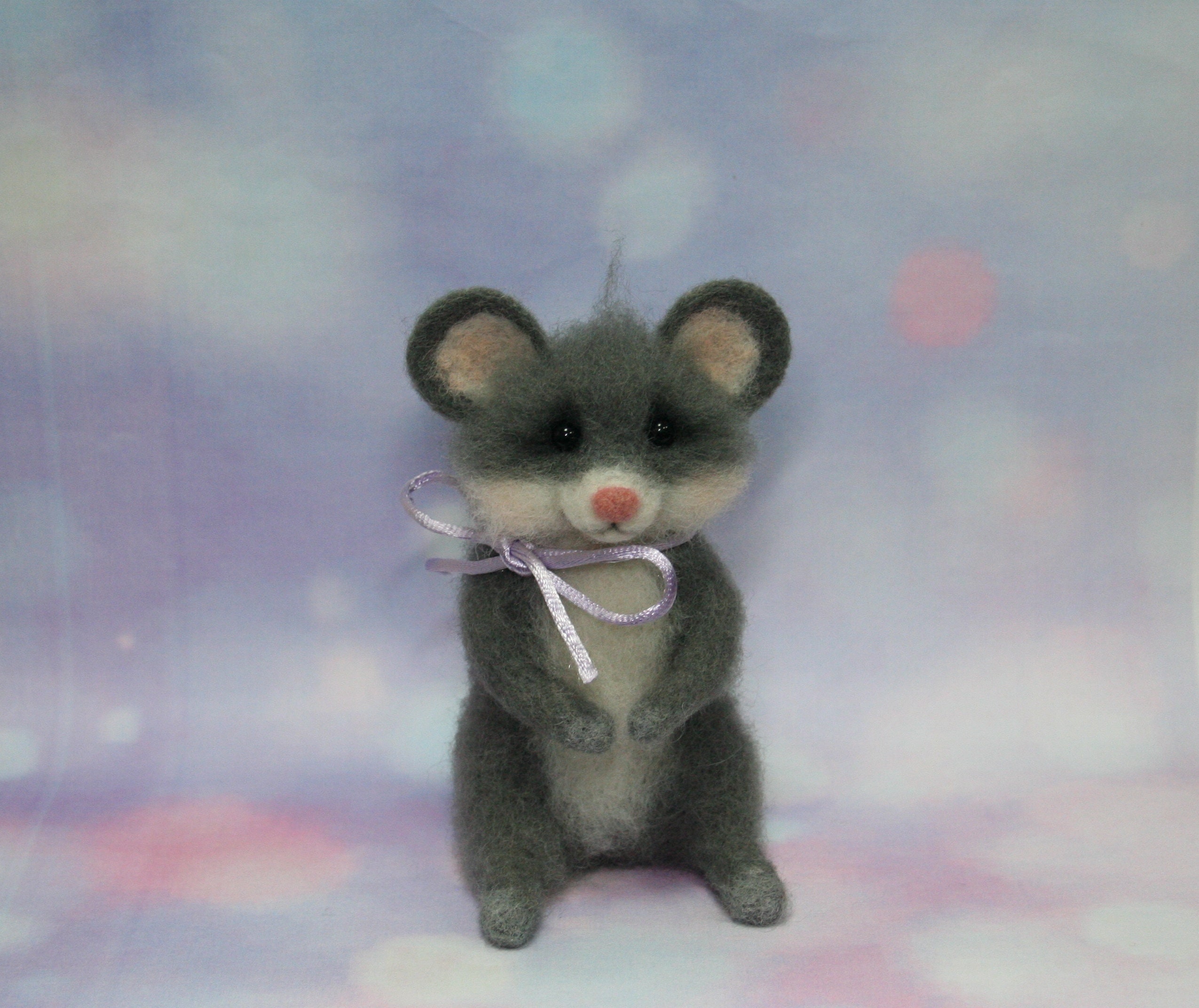 Mouse.Needle Felted Mouse.Gray Mouse. Wool mouse. Neddle | Etsy
