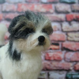 Custom Made Dog. Realistic Felted Dog. Needle Felted Dog. Needle Felted ...