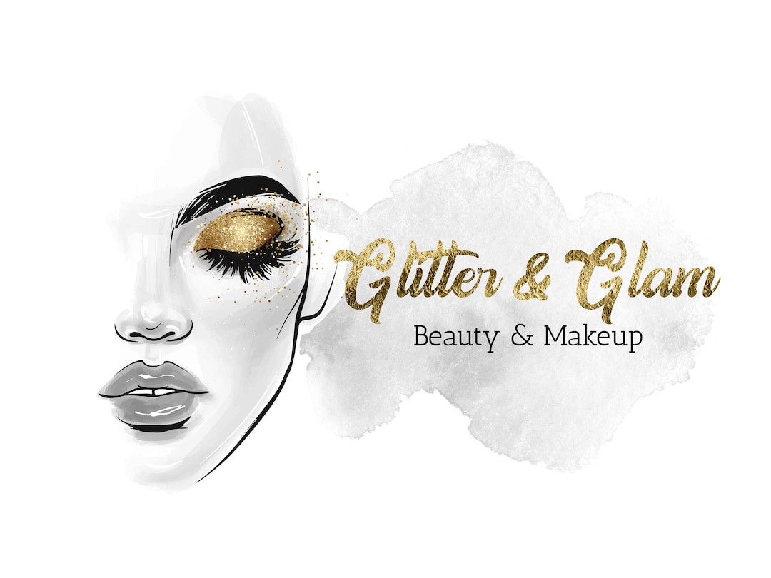 Makeup Logo, Beauty Logo, Brow Logo, Makeup Artist Logo, Cosmetics Logo ...