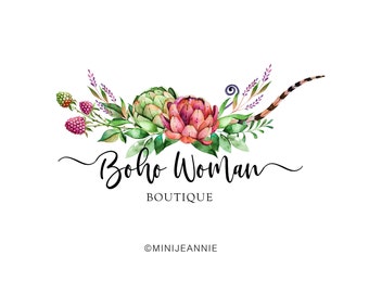 Beautiful Barn Logo-farmhouse Logo-farm Logo-farm Floral - Etsy
