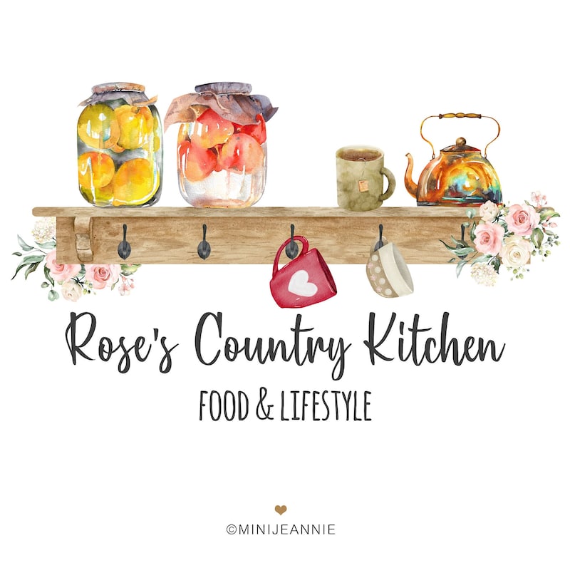 Food Blog Logo - Etsy