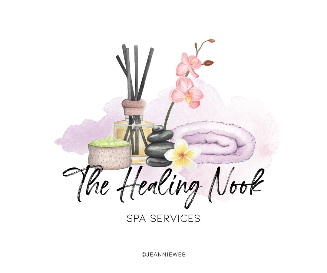 Spa Services Logo, Day Spa Logo, Massage Service Logo, Wellness ...