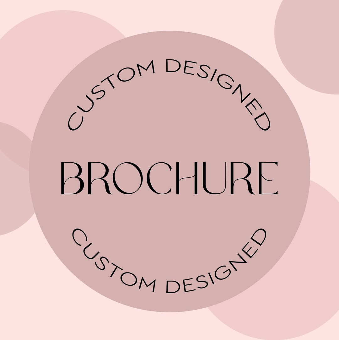 Custom Brochure Design / Business Brochure / Print Design / Graphics ...