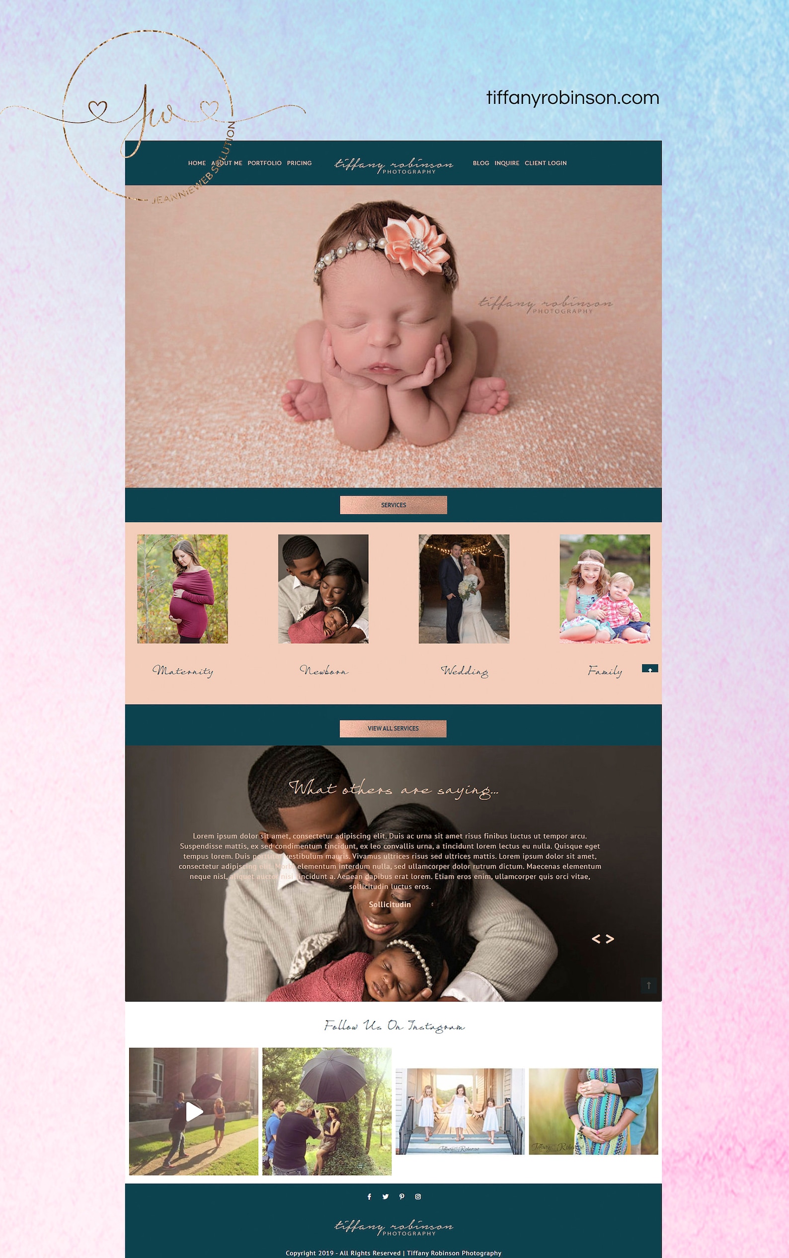 Custom Wordpress Website - Logo Design - Wordpress Blog - Mobile ...