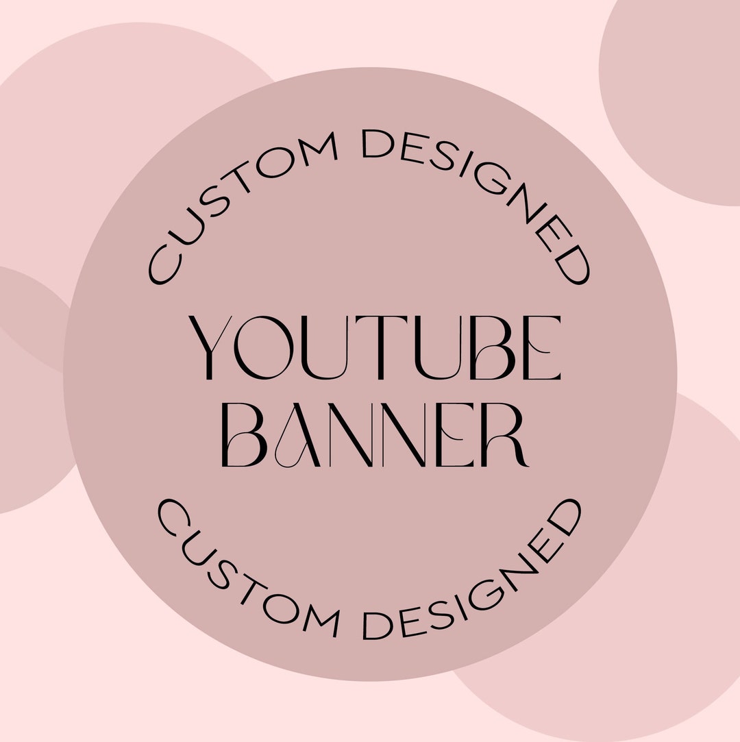 Custom Youtube Banner Design, Youtube Channel Art, Custom Youtube Cover ...