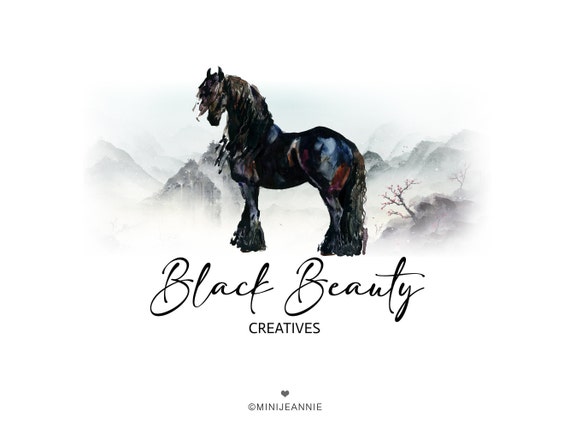 Logotipo Del Caballo Negro
