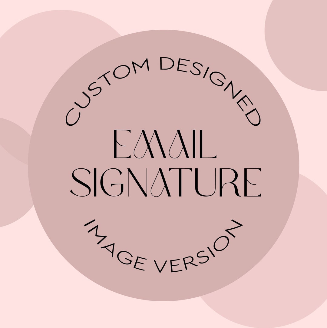 Custom Email Signature Design, Email Signature, Graphic Design ...